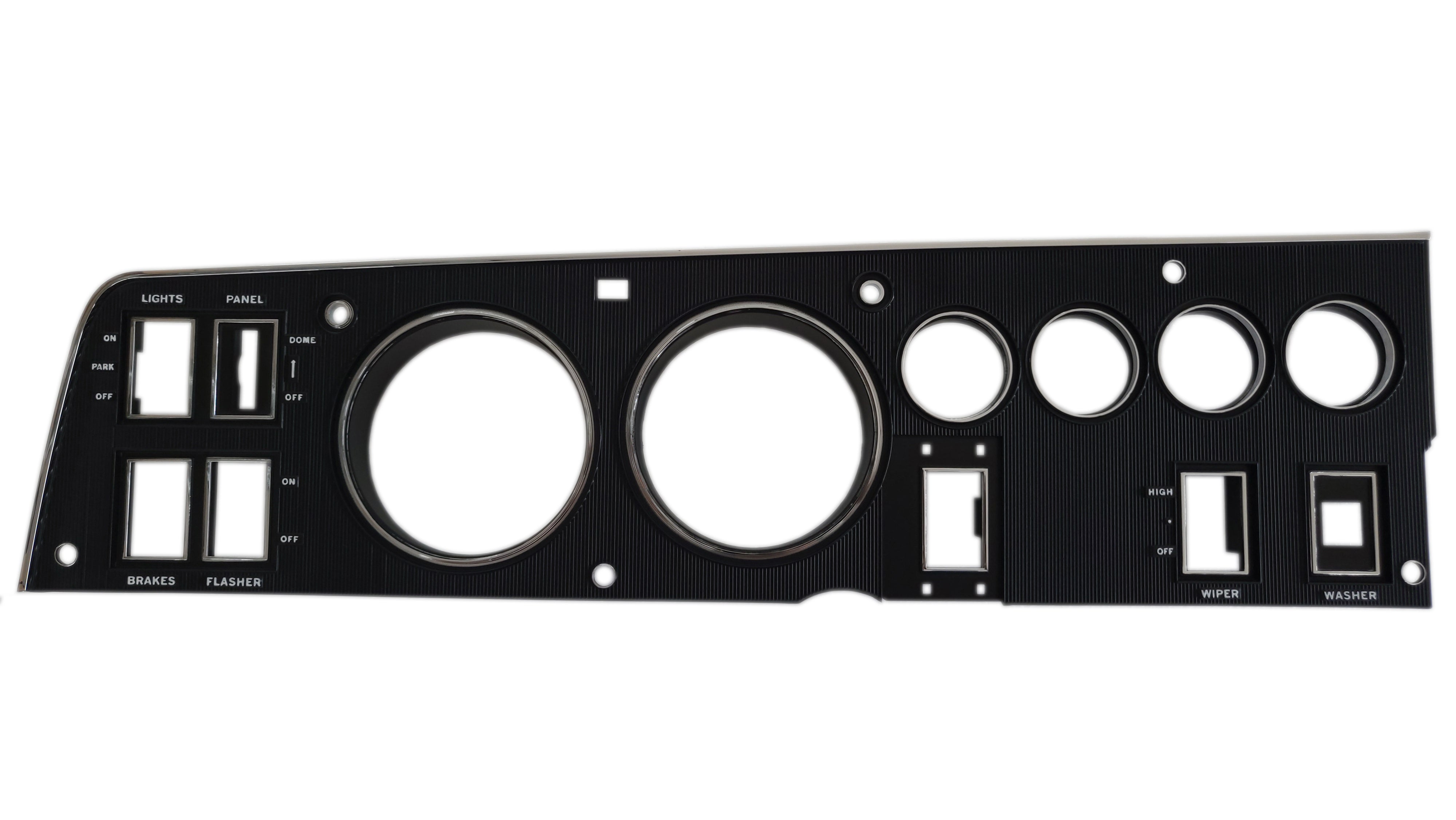 143-G Mopar 1968 Dodge Charger Rallye Dash Gauge Bezel – Moparplus ...