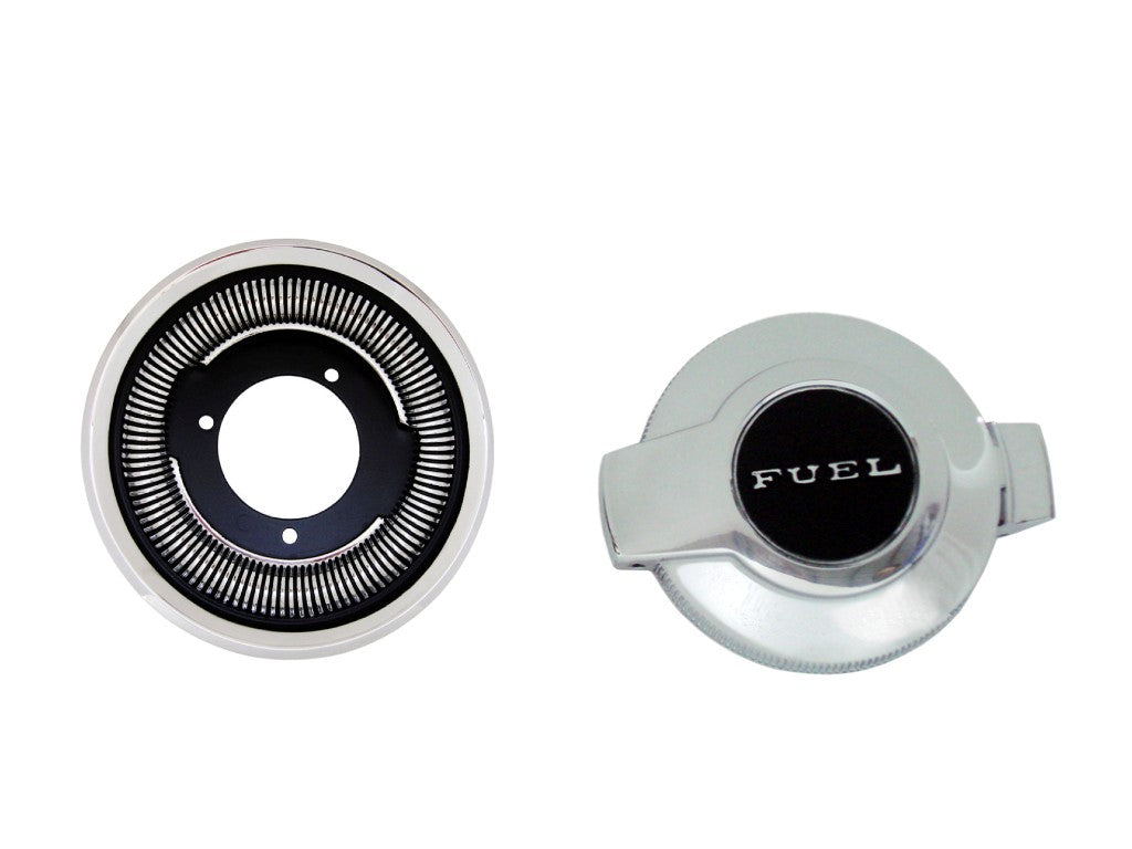 1969-70 Barracuda and Charger Flip Flop Fuel Cap Set