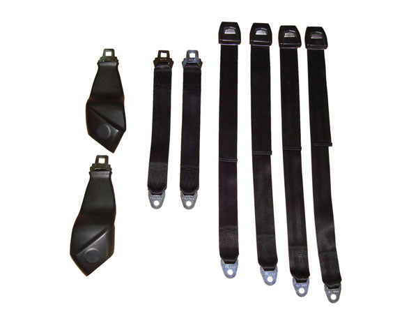 2850-71CBUK Mopar 1971 B-Body and E-body Convertible Bucket Seatbelt S ...