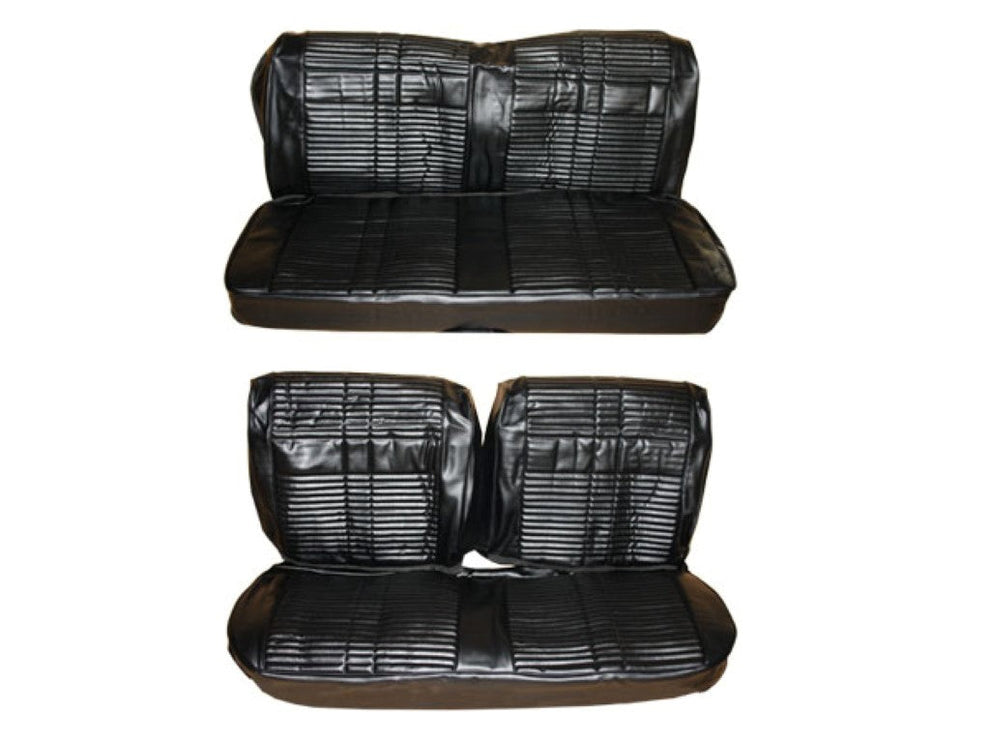 1968 Roadrunner GTX Satellite Front Bench Rear Bench Seat Cover Set ...