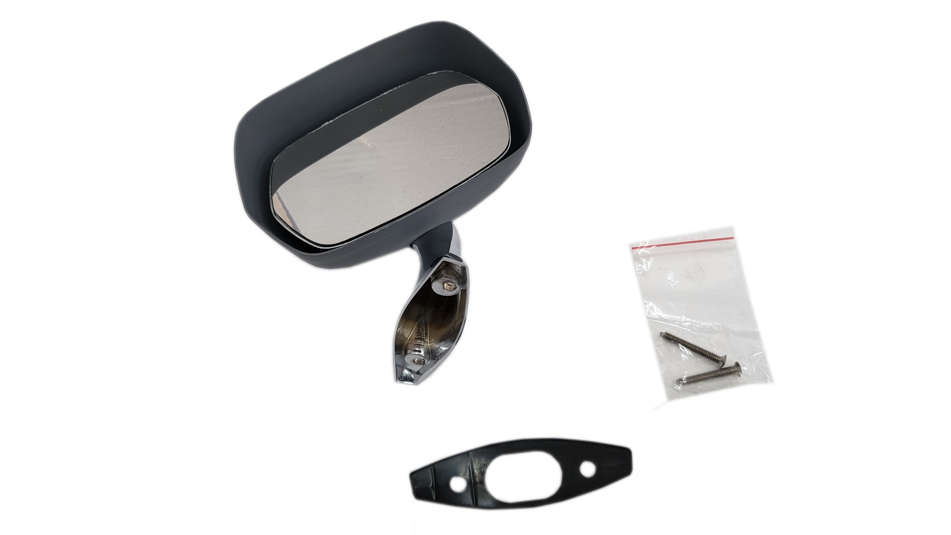 AMC-234RHCP 1970-74 AMC RH Painted Rearview Mirror with Chrome Base ...