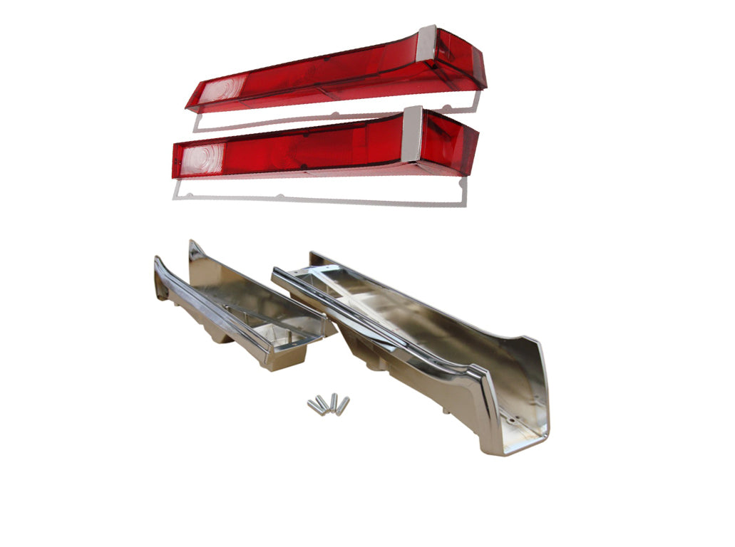 AMC216-68BLKIT 1968-69 AMC AMX and Javelin Taillight Kit – Moparplus ...